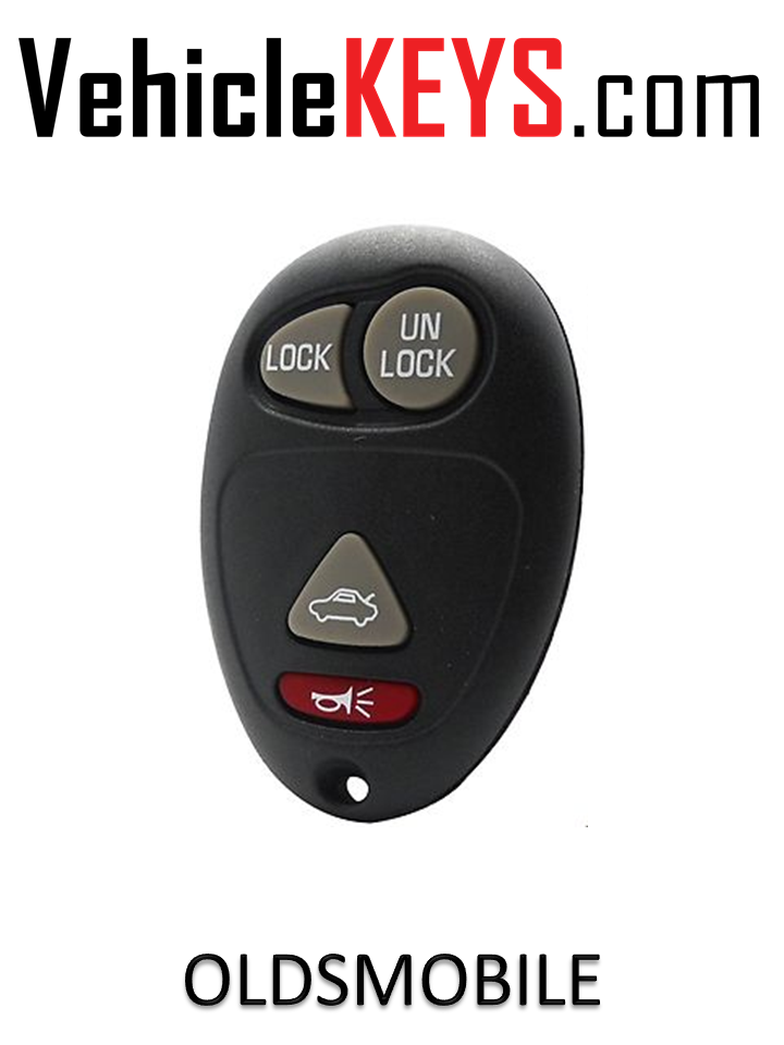 GM REMOTE SHELL 4 Button – VehicleKEYS.com