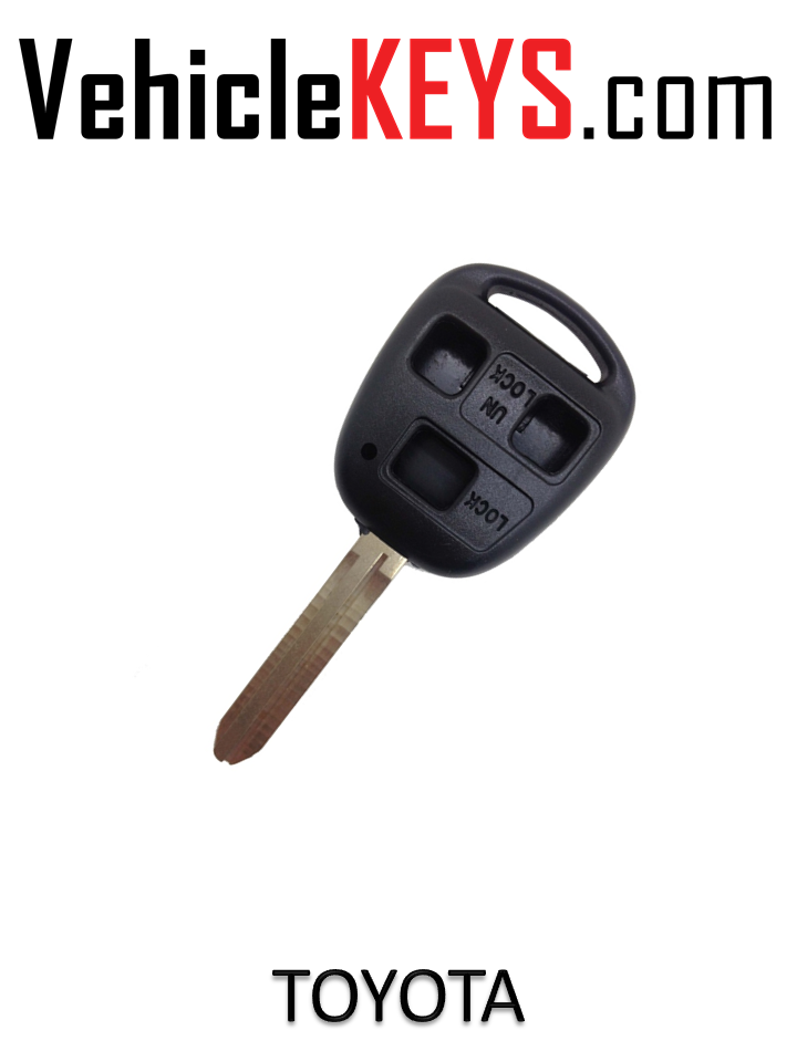 TOYOTA KEY SHELL 3 Button – VehicleKEYS.com